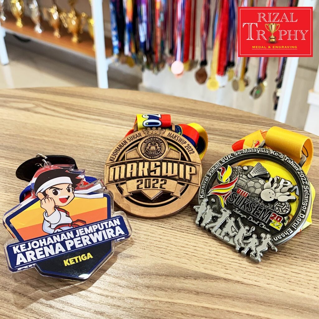 medal custom metal - Rizal Trophy