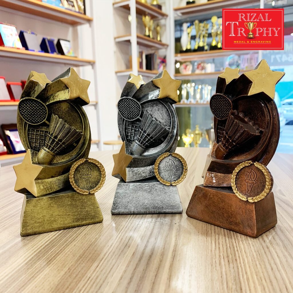 Badminton Resin (6) - Rizal Trophy