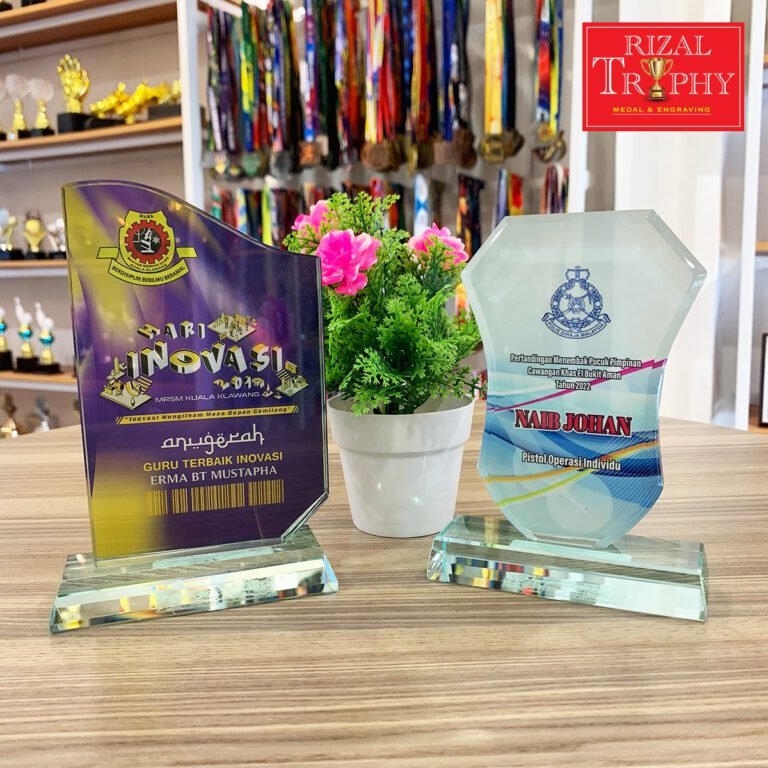 Crystal Trophy & Award - Rizal Trophy